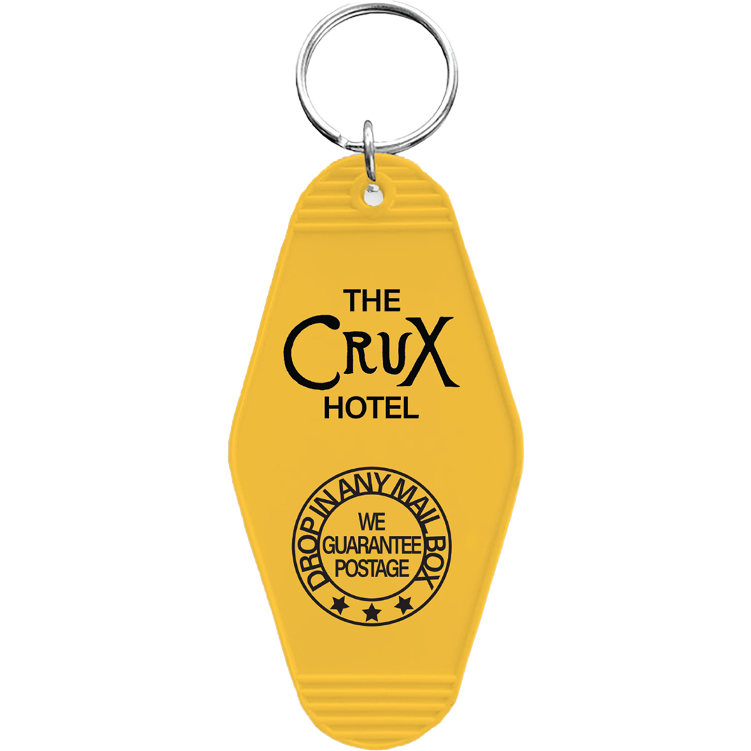 Yellow Crux Hotel Keychain – Djo